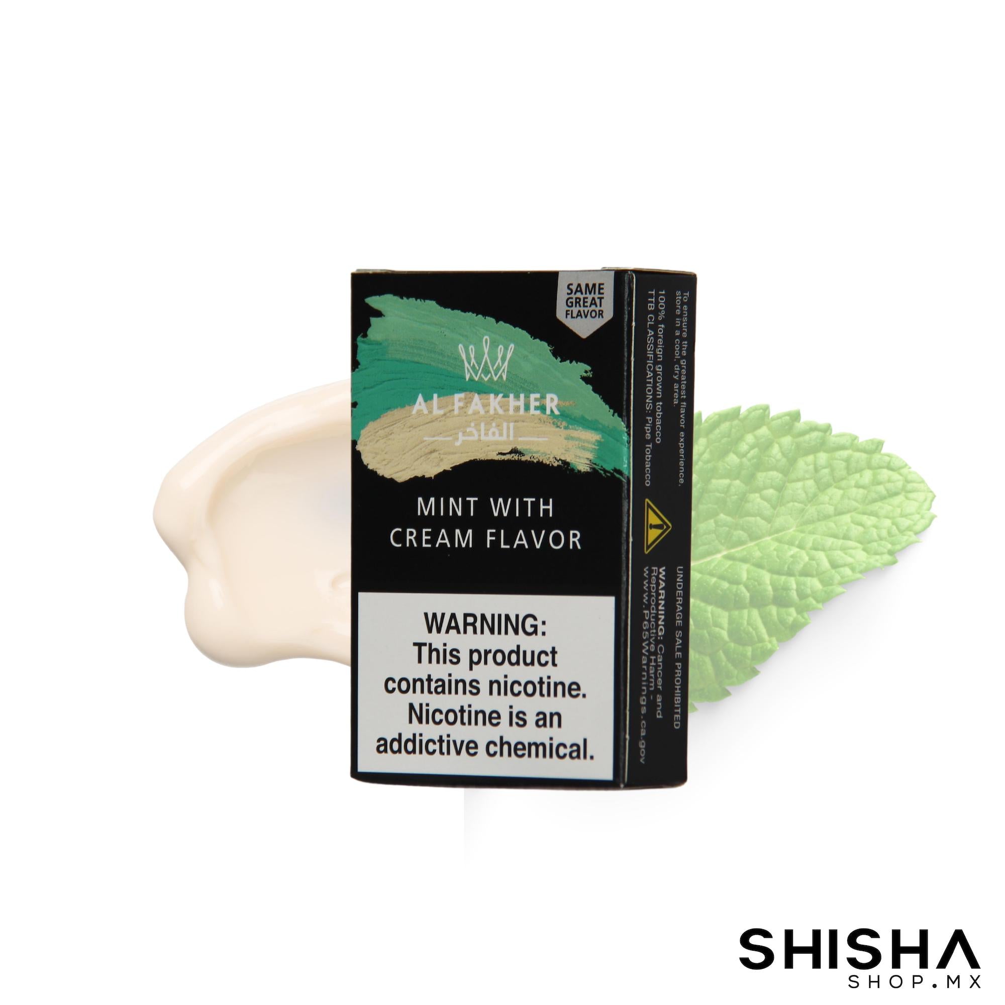 CREAM WHIT MINT - Shisha Shop MX
